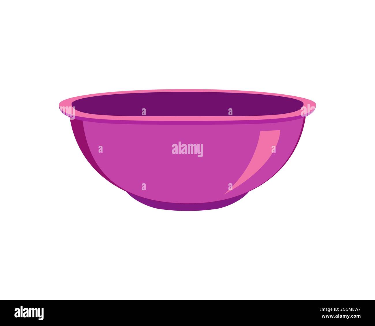 White bowl purple food Stock Vector Images - Alamy