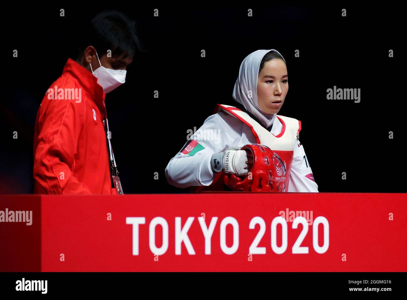 Chiba, Japan. 2nd Sep, 2021. Zakia Khudadadi (AFG) of Afghanistan ...