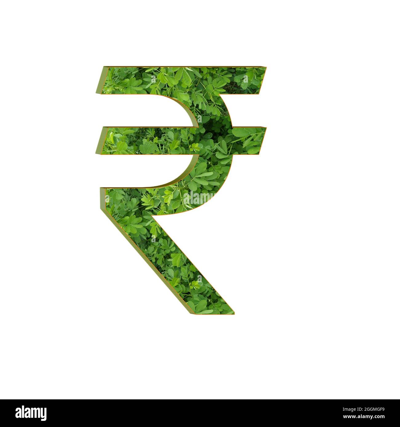 Rupees currency symbol white background Stock Photo - Alamy