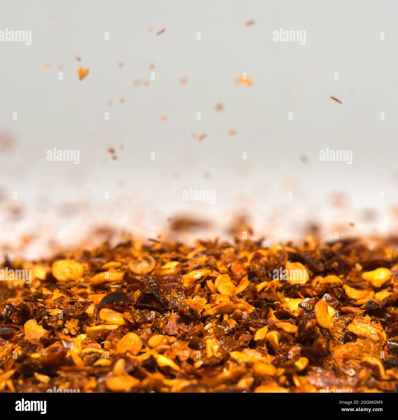 Fresh and Flavorful Red Chili Flakes Stock Photo - Alamy