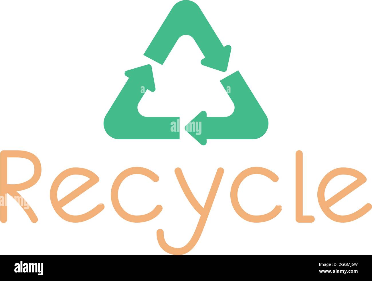 recycle symbol icon Stock Vector Image & Art - Alamy
