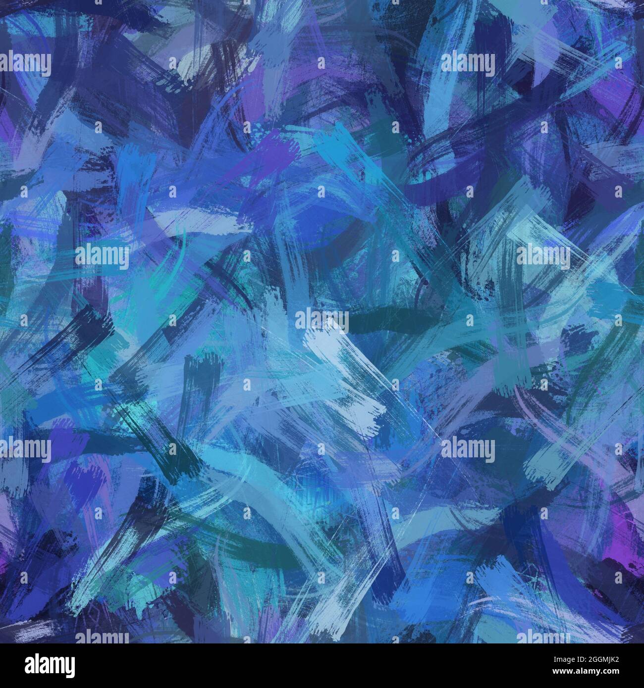 Seamless random faux digital paint stroke pattern print Stock Photo - Alamy