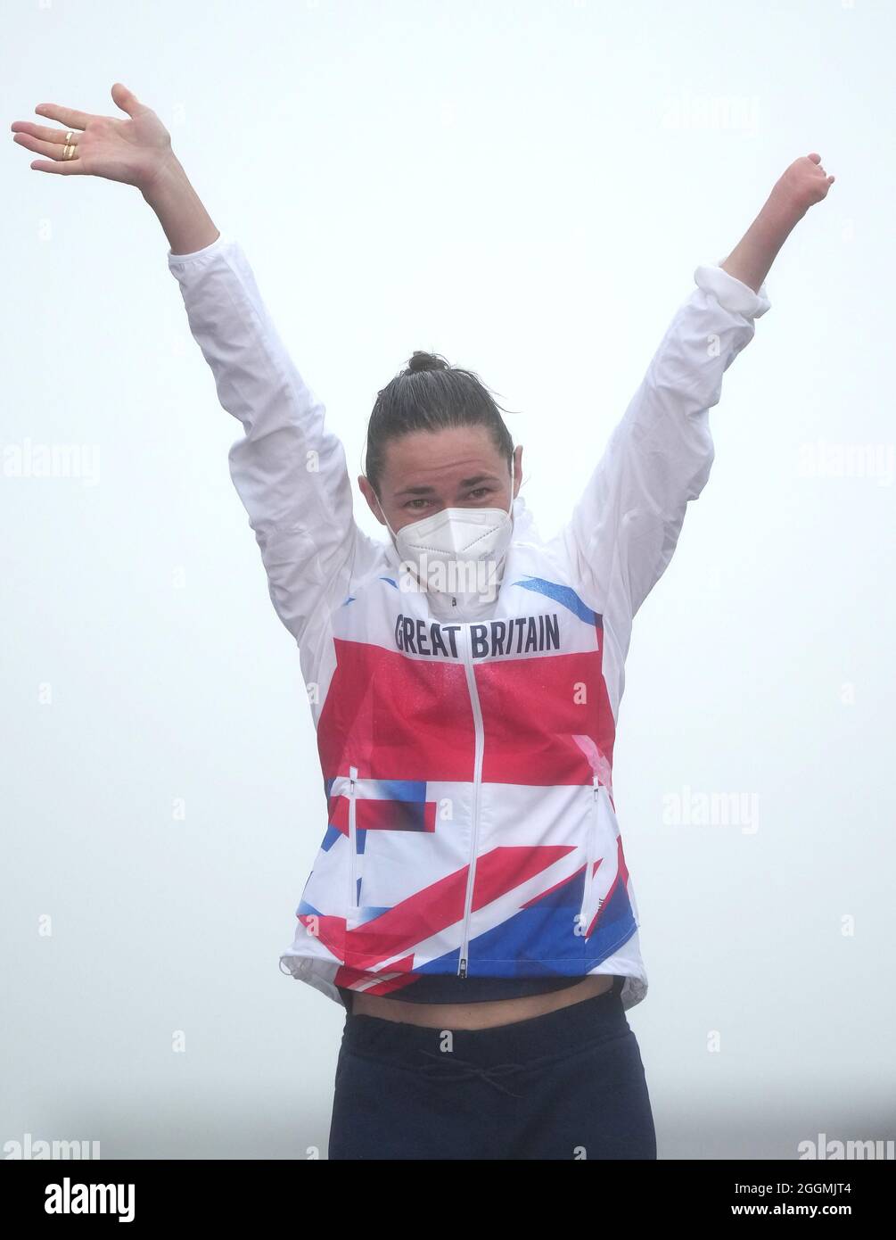 Great Britain's Sarah Storey celebrates winning the gold medal in the ...