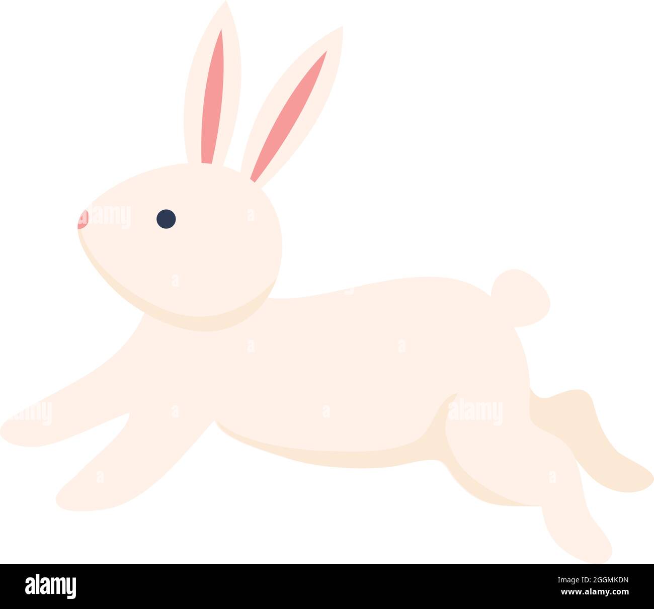 white rabbit cartoon Stock Vector Image & Art - Alamy
