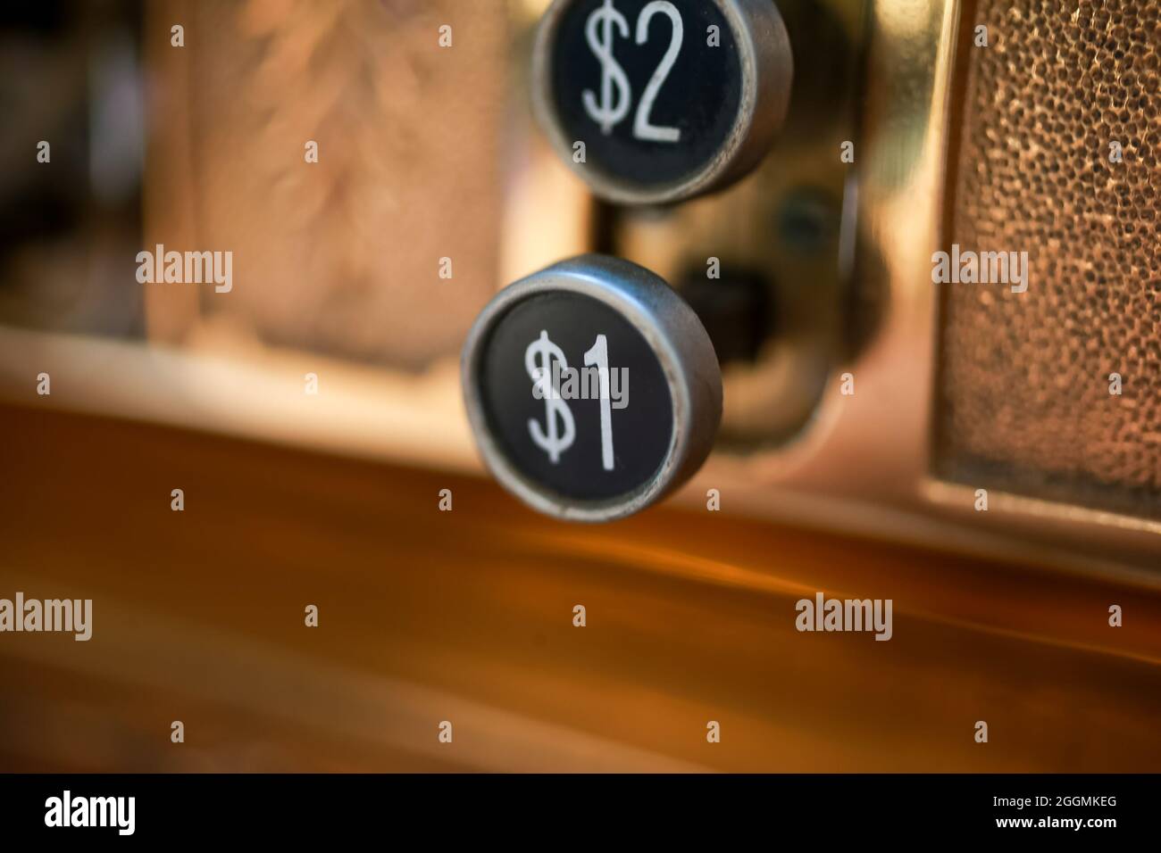 Old cash register machine Stock Photo - Alamy