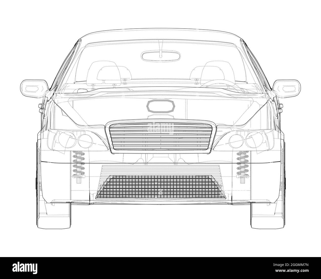 Electromobile. Vector Orthography Stock Vector Image & Art - Alamy