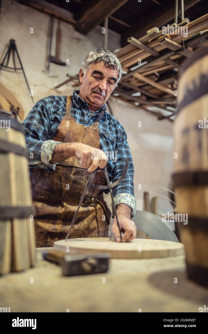 Barrel making tools hi-res stock photography and images - Alamy