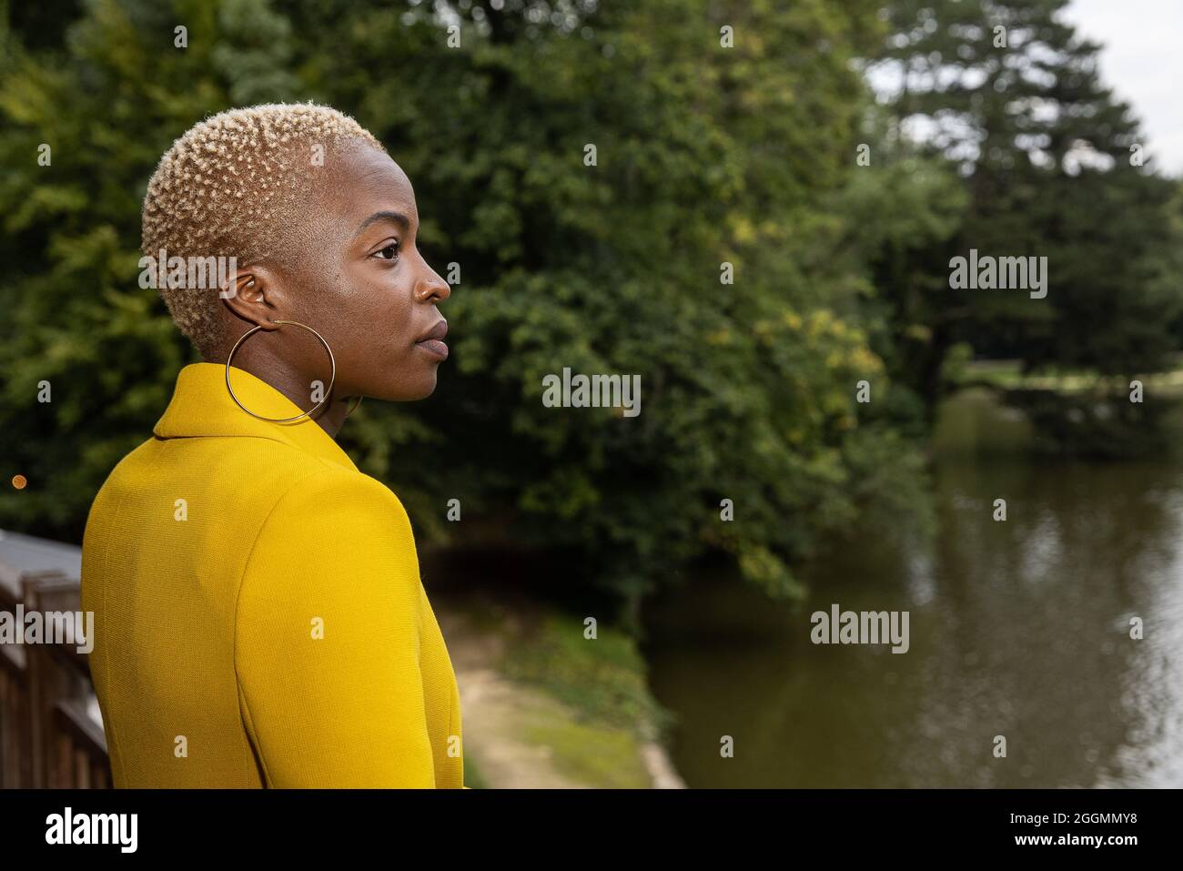 Belgian Cynthia Bolingo Mbongo poses for the photographer during the ...