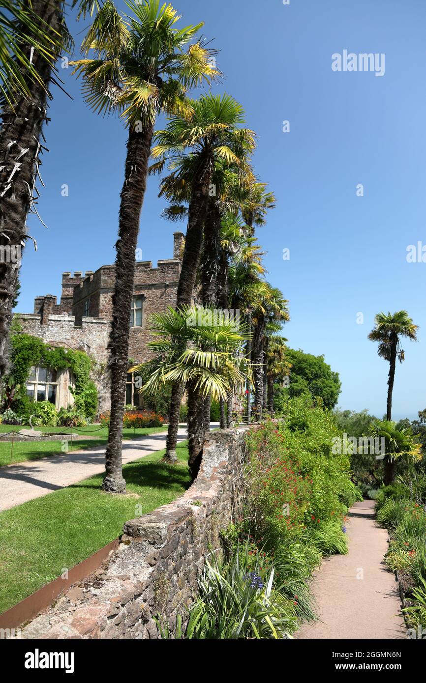 Dunster castle garden hi-res stock photography and images - Alamy