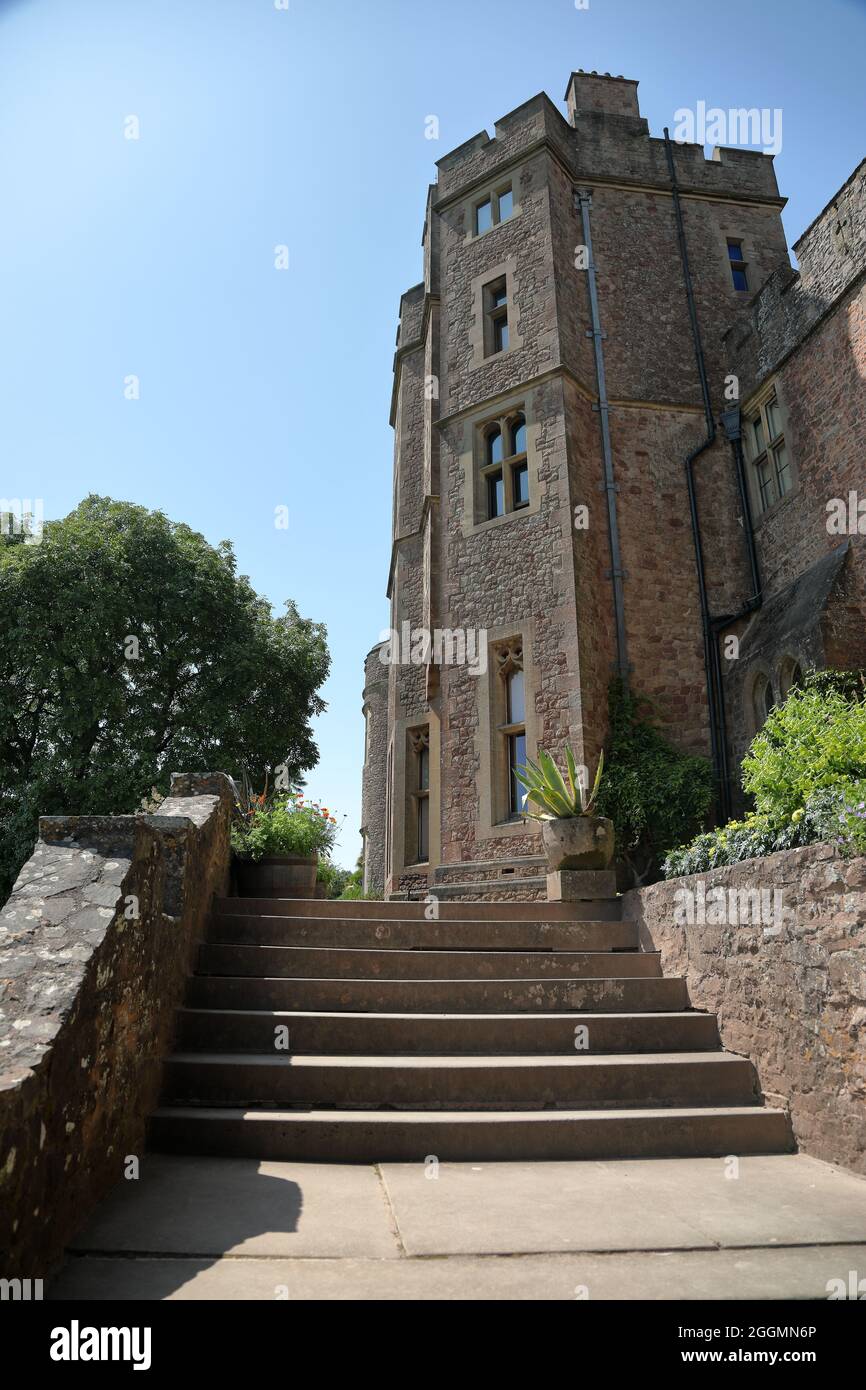 Dunster Castle, Somerset, England, UK Stock Photo - Alamy