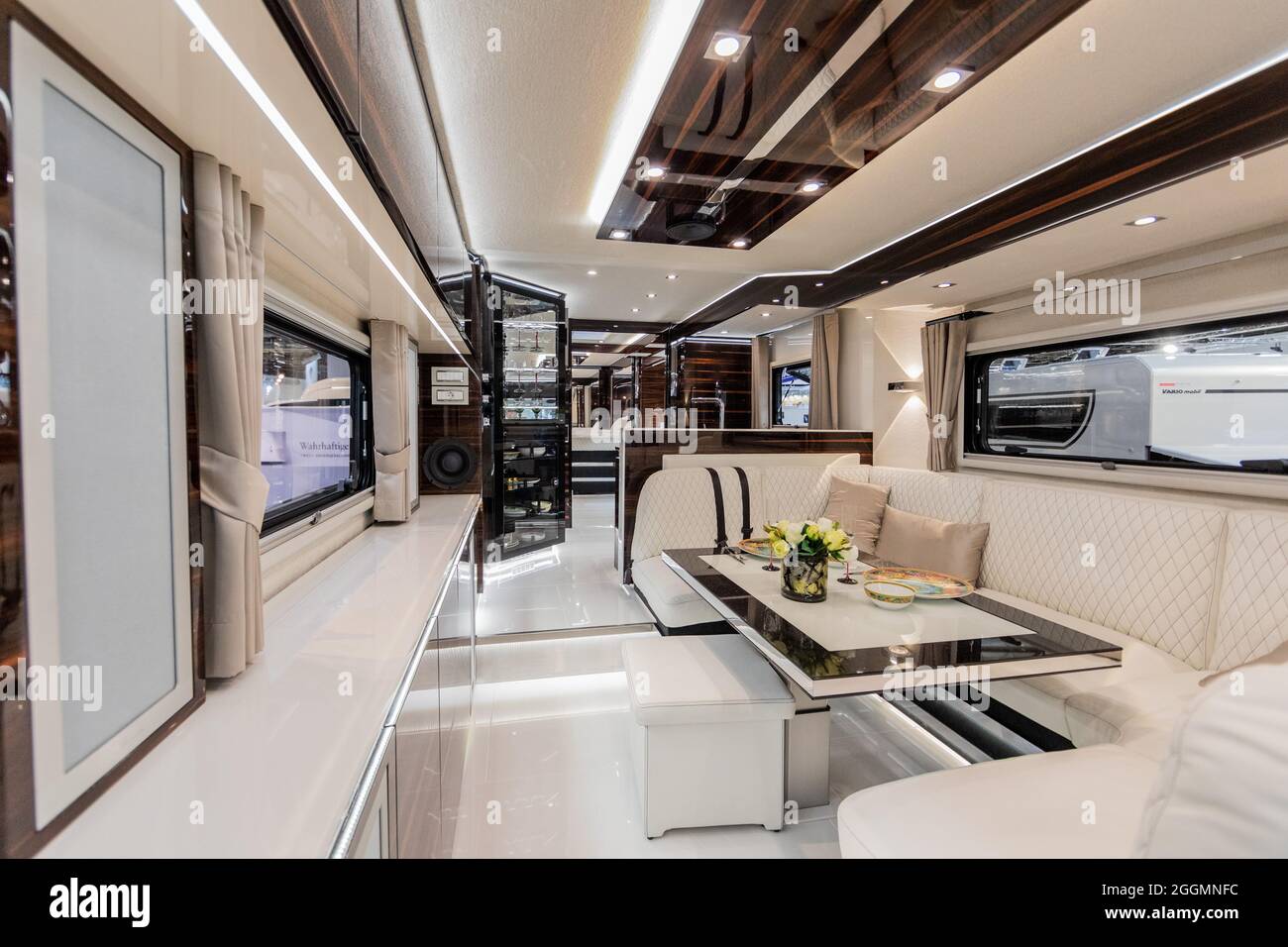 Duesseldorf, Germany. 01st Sep, 2021. A look inside the luxury ...