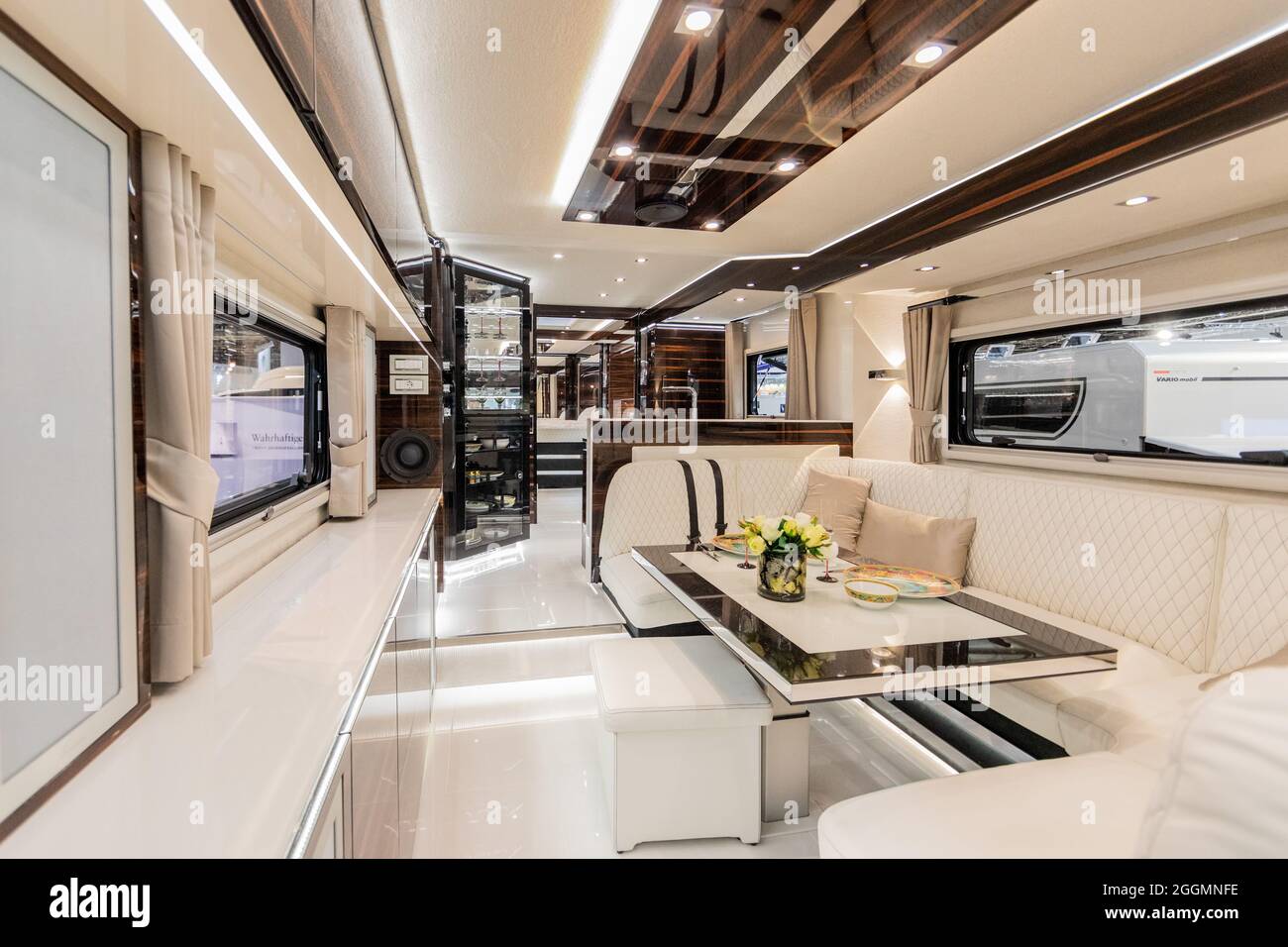 Duesseldorf, Germany. 01st Sep, 2021. A look inside the luxury ...