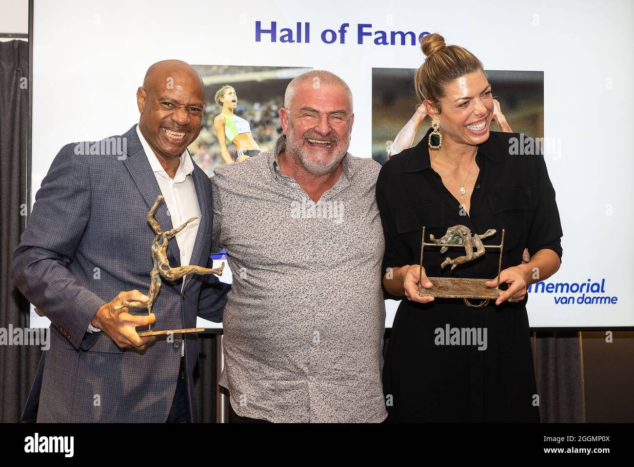 Former US long jump champion Mike Powell, the artist and Croatia's ...