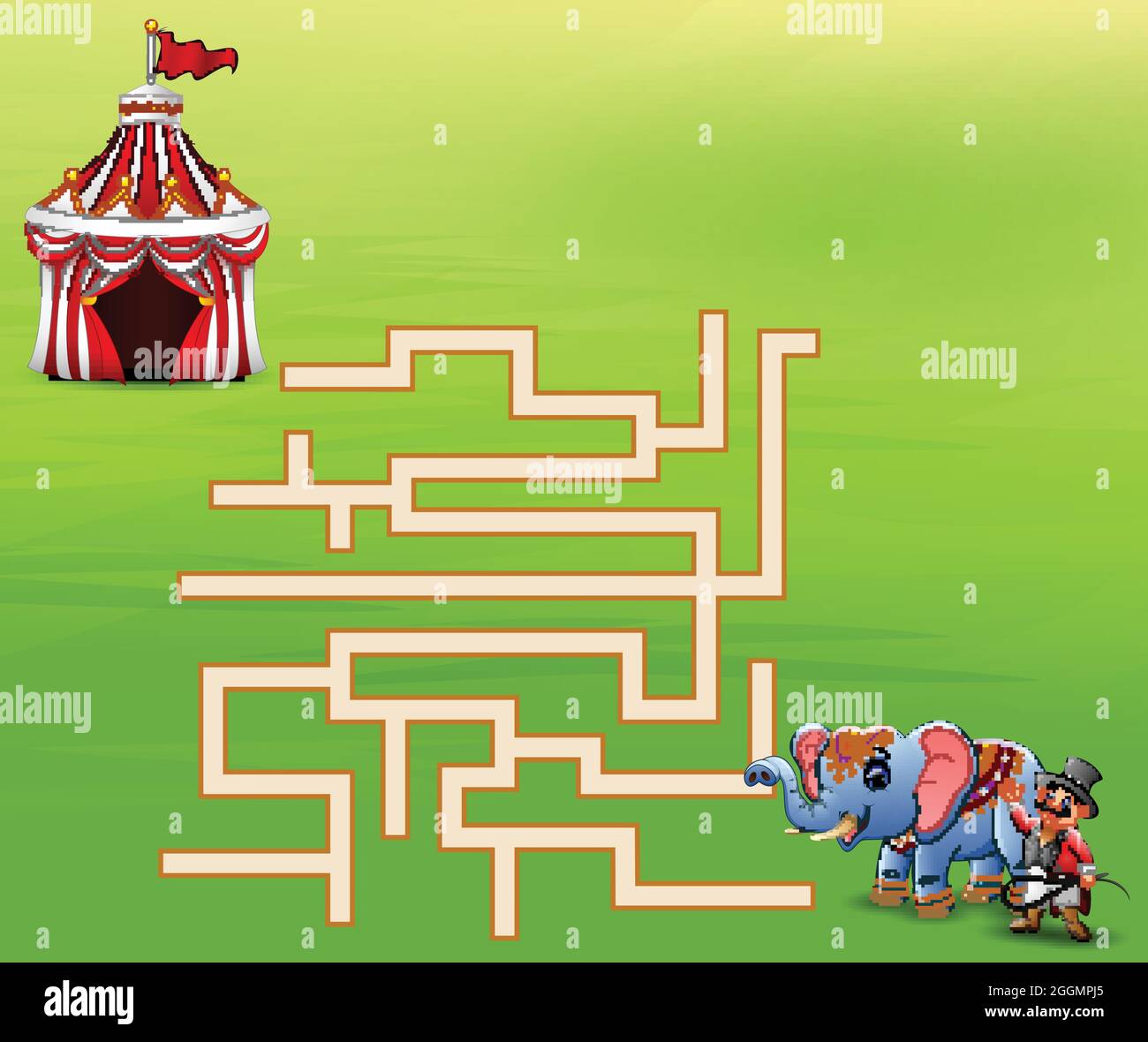 Right tents Stock Vector Images - Alamy