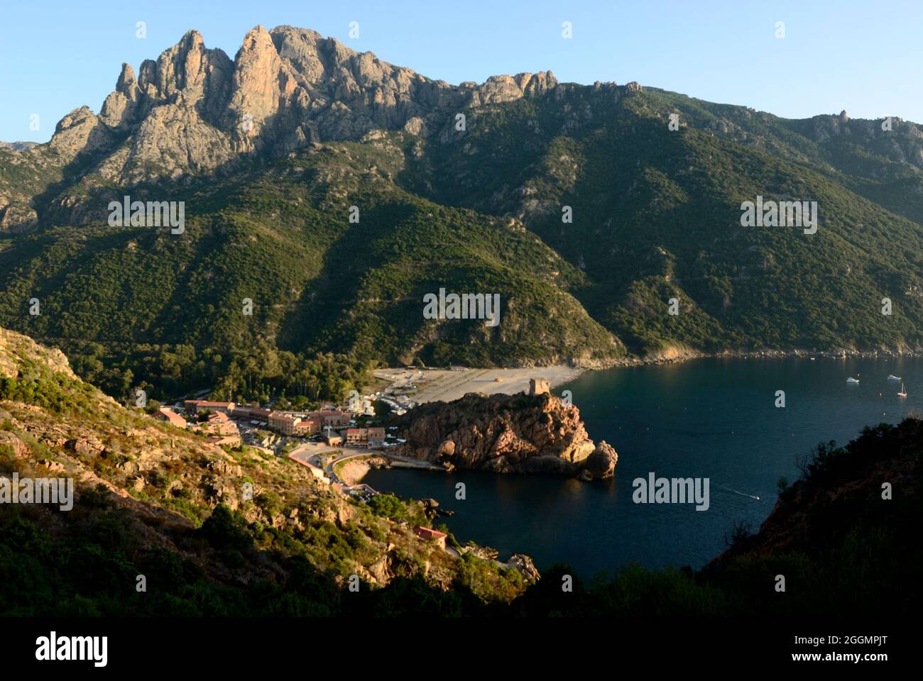 FRANCE. CORSE DU SUD (2A) CALANQUES OF PIANA REGION (UNESCO WORLD ...