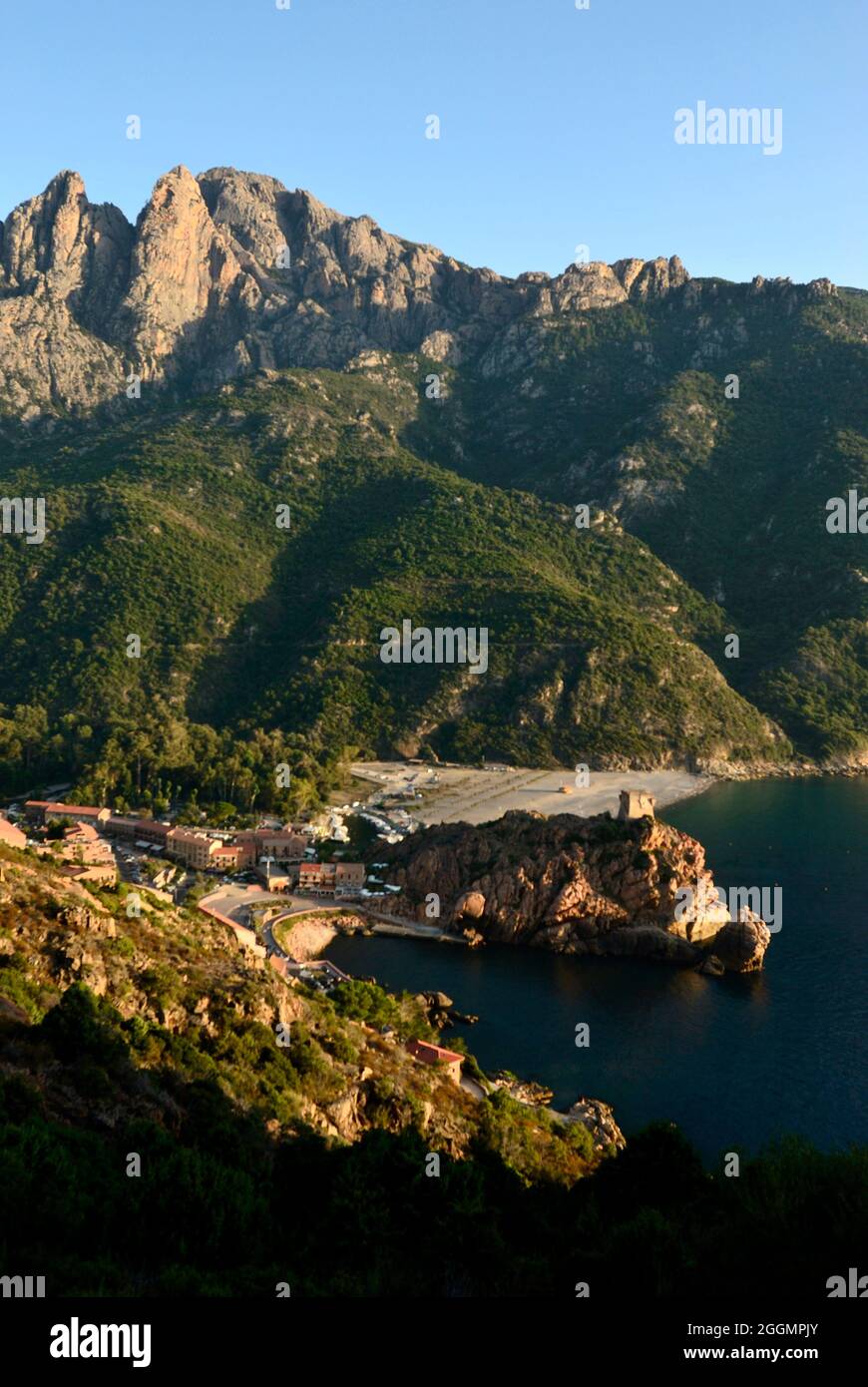 FRANCE. CORSE DU SUD (2A) CALANQUES OF PIANA REGION (UNESCO WORLD ...