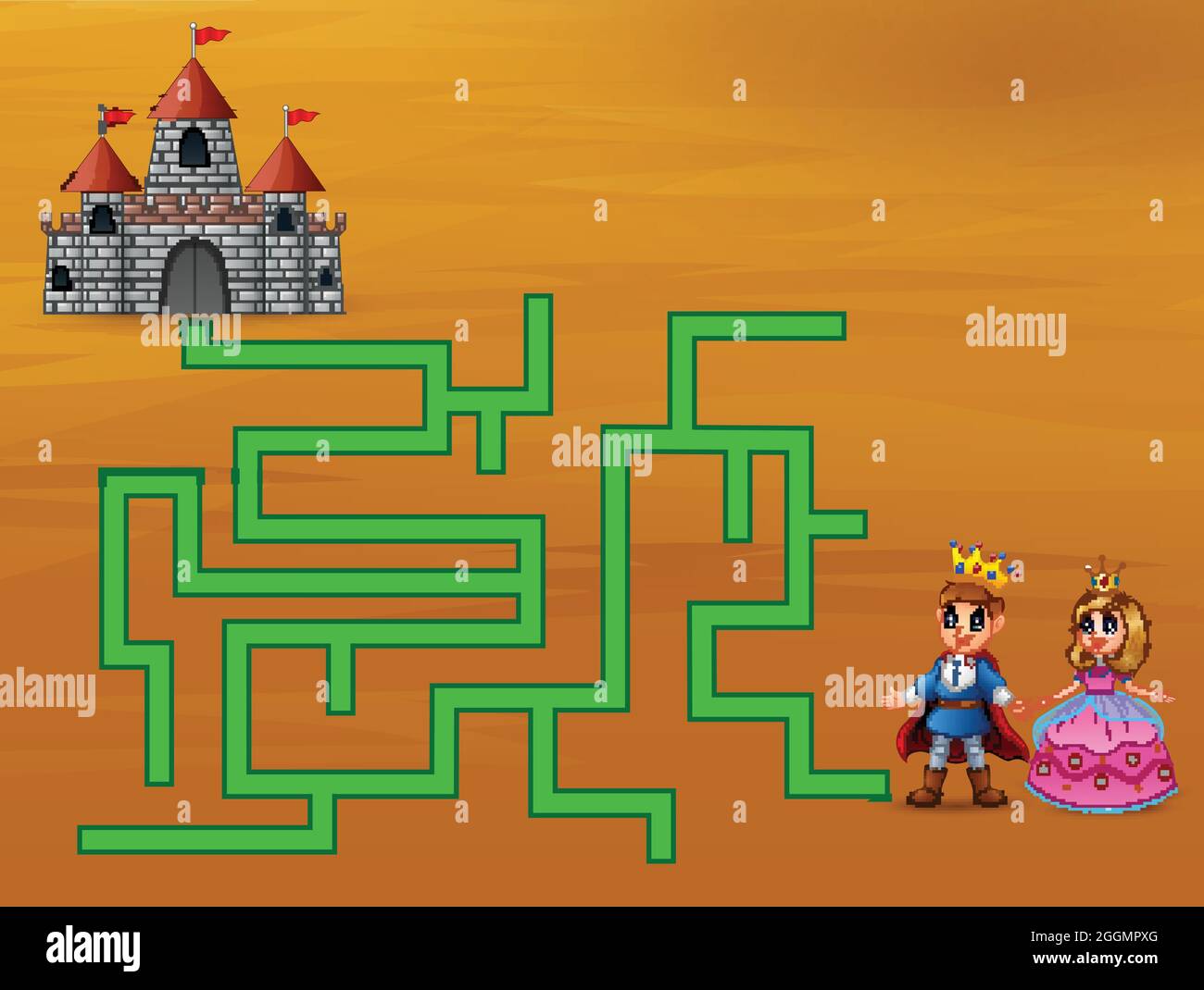 Castle Maze Game