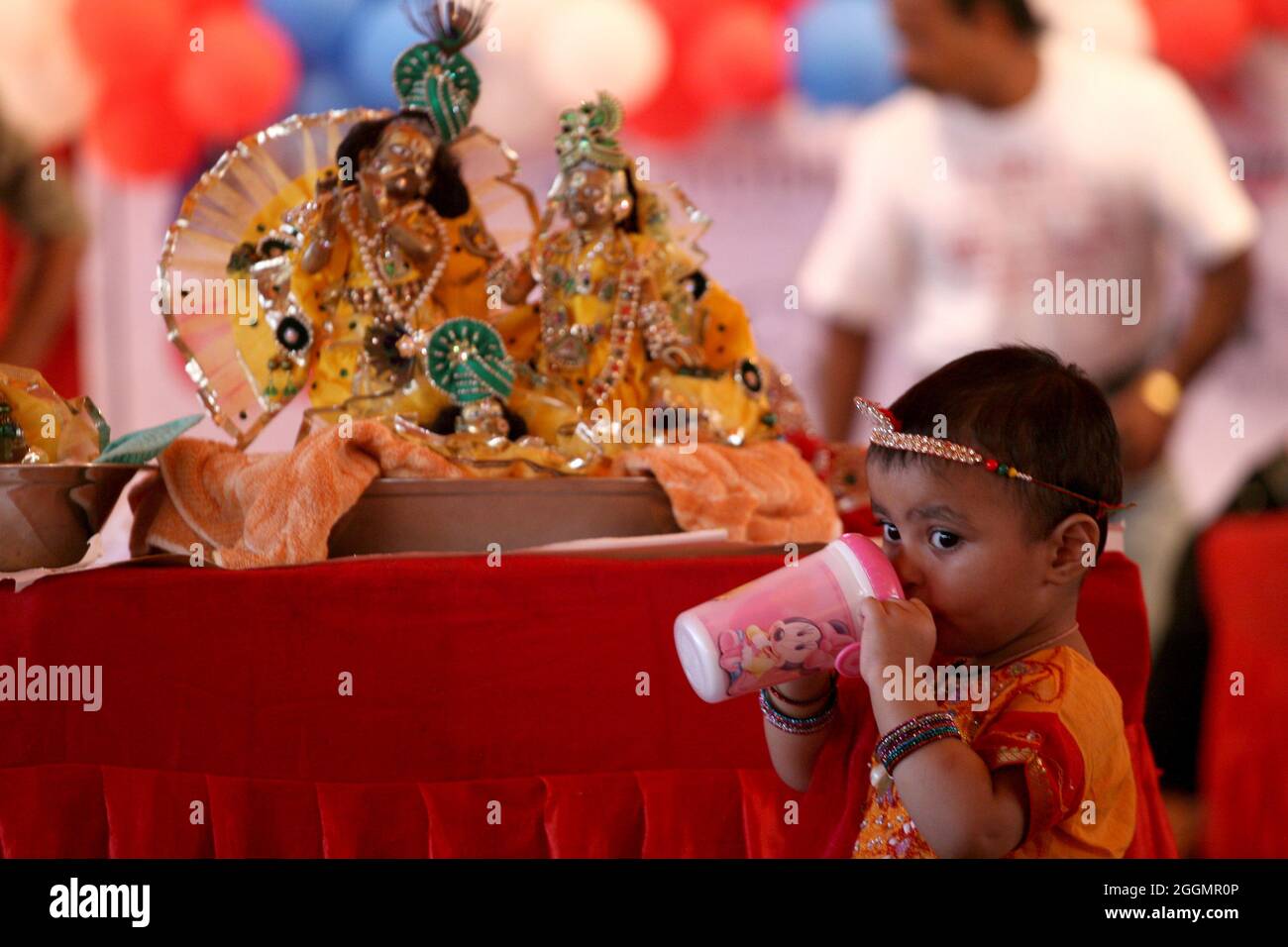 Birth of lord krishna hi-res stock photography and images - Alamy