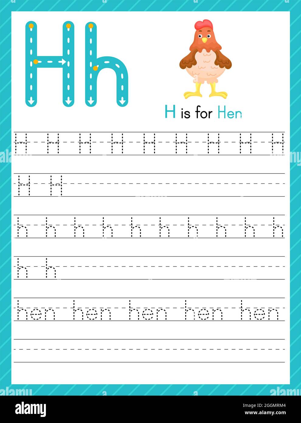 Trace letter H uppercase and lowercase. Alphabet tracing practice preschool worksheet for kids learning English with cute cartoon animal. Activity pag Stock Vector Image & Art - Alamy trace-letter-h-uppercase-and-lowercase-alphabet-tracing-practice-preschool-worksheet-for-kids-learning-english-with-cute-cartoon-animal-activity-pag-stock-vector-image-art-alamy