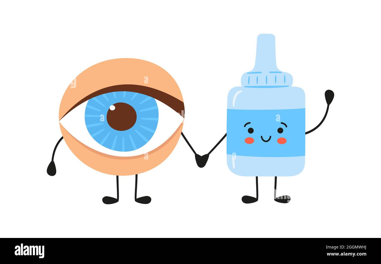 Cartoon Eye Treatment How To Say Bye To Dry Eye American Academy Of