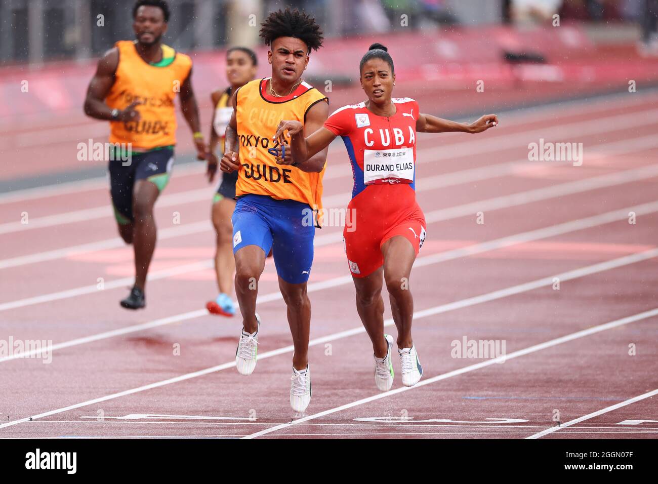 Tokyo, Japan. 2nd Sep, 2021. Omara Durand Elias & Yuniol Kindelan ...