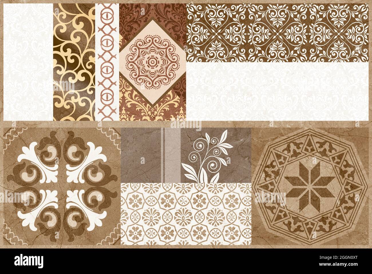 Digital colorful wall tile design for washroom and kitchen. Marble ...