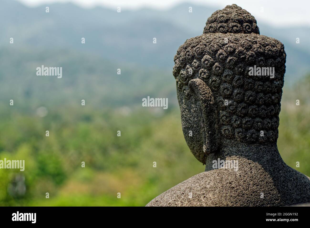 Buddha Statue, Borobudur Stock Photo - Alamy