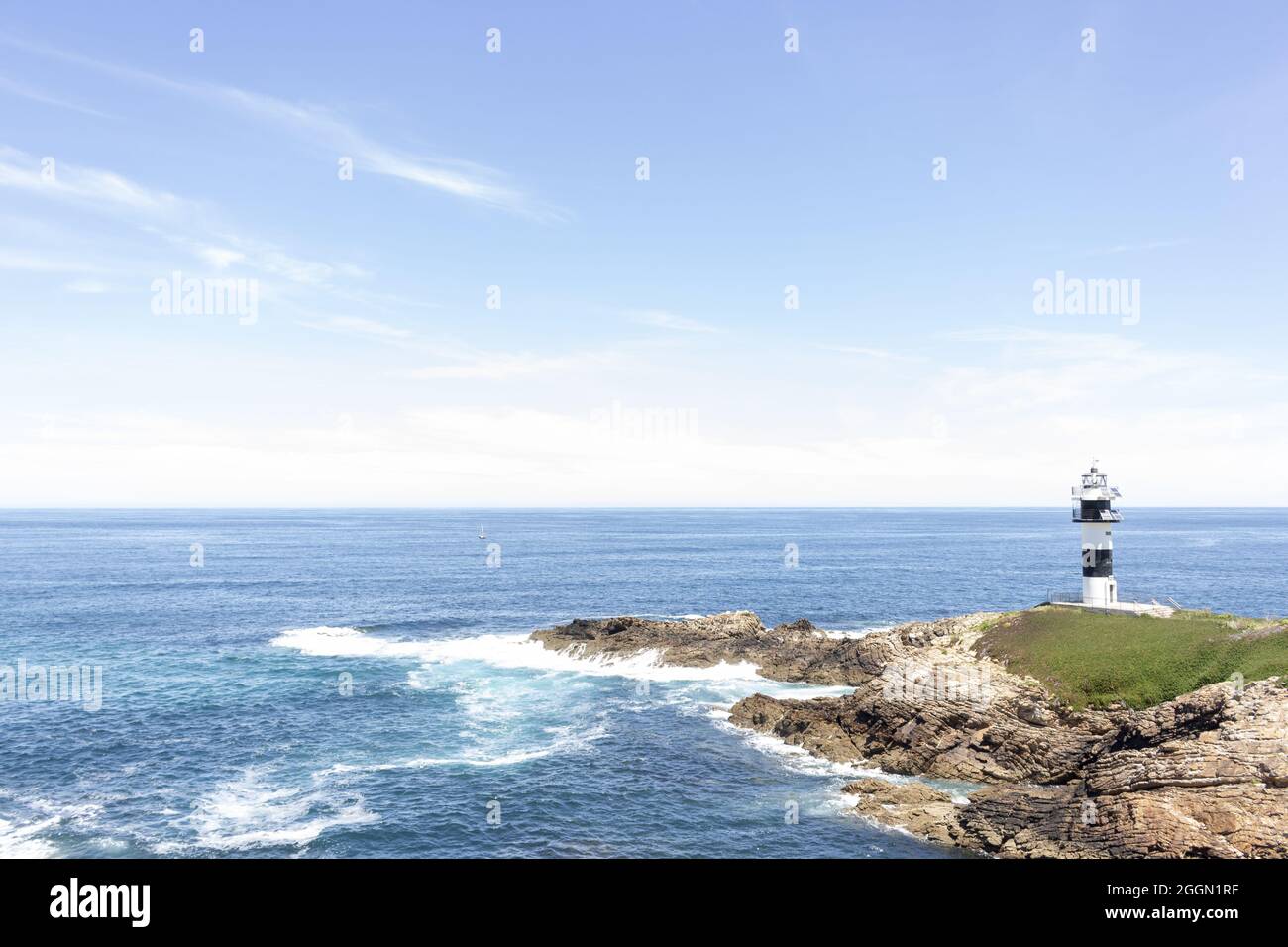 Beautiful isla pancha lighthouse hi-res stock photography and images ...