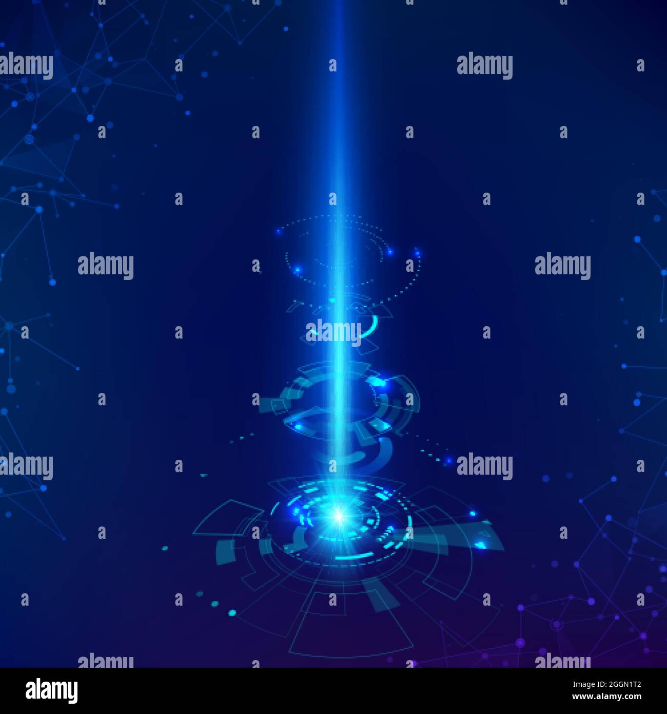 Future of science vector vectors hi-res stock photography and images ...