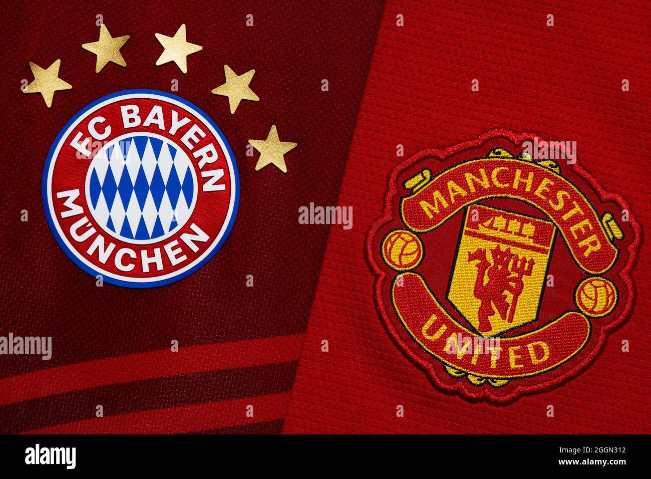 Bayern munich vs manchester united hi-res stock photography and images ...