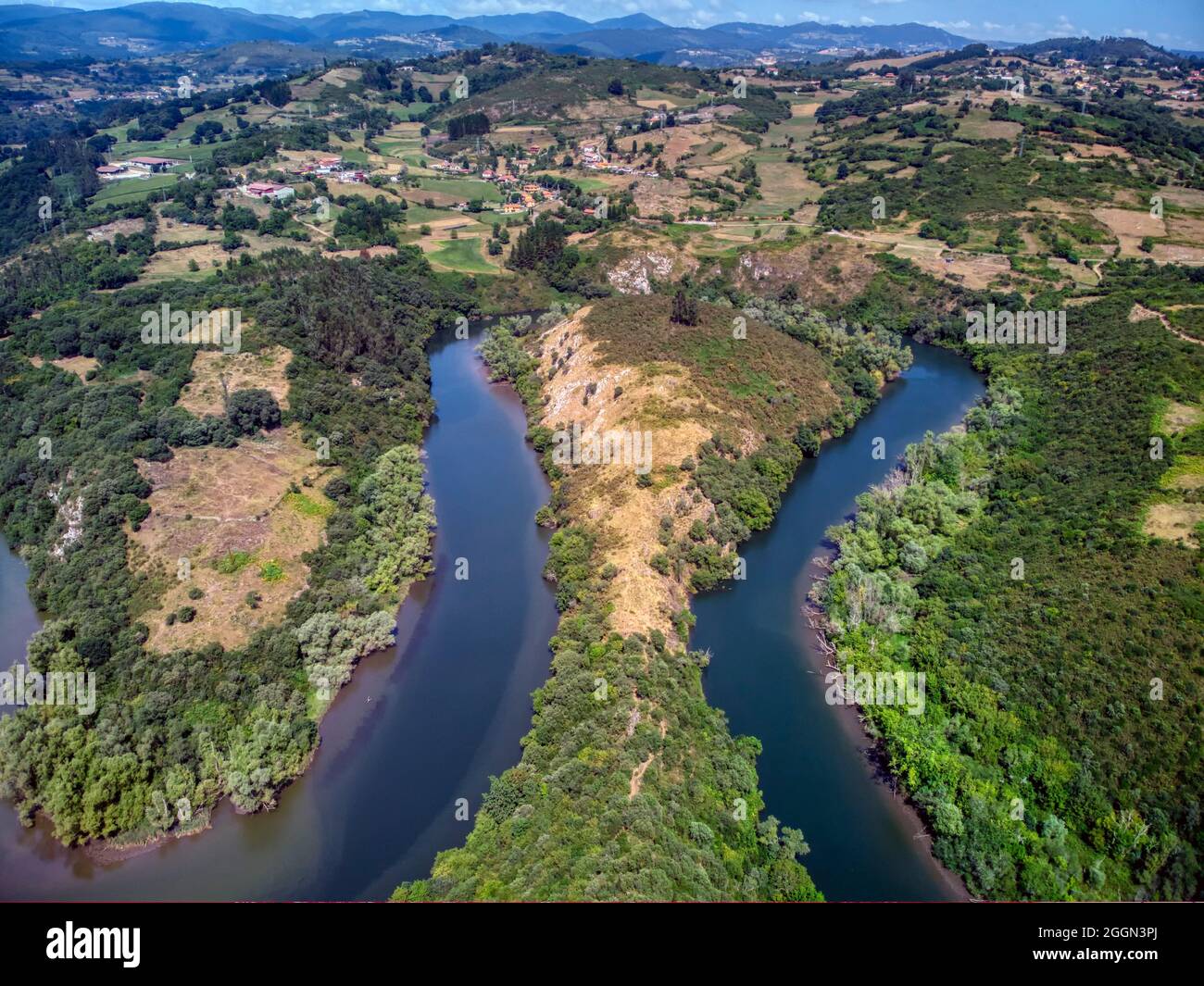 Meandros river hi-res stock photography and images - Alamy