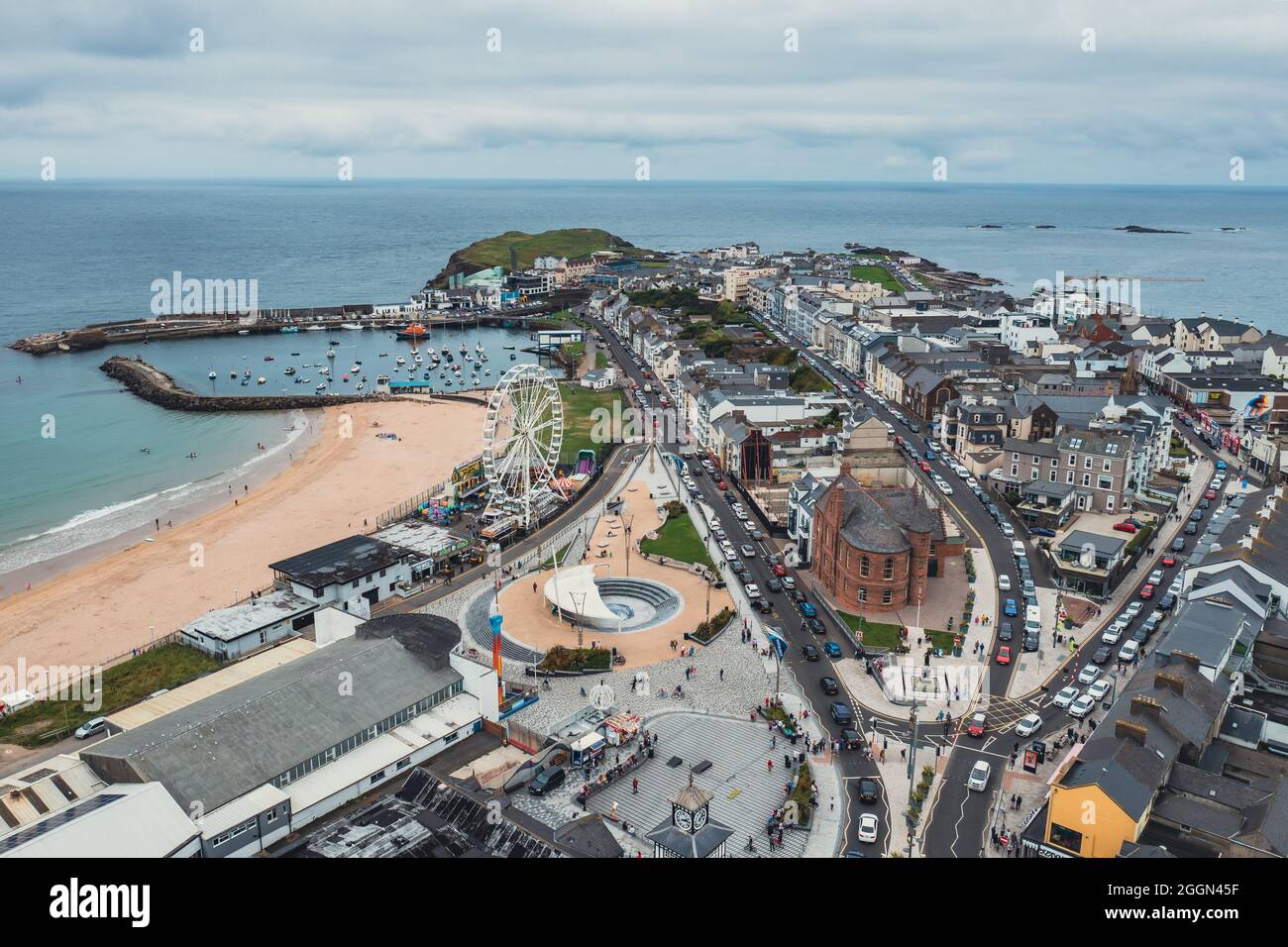 Portrush town in Northern Ireland Stock Photo - Alamy