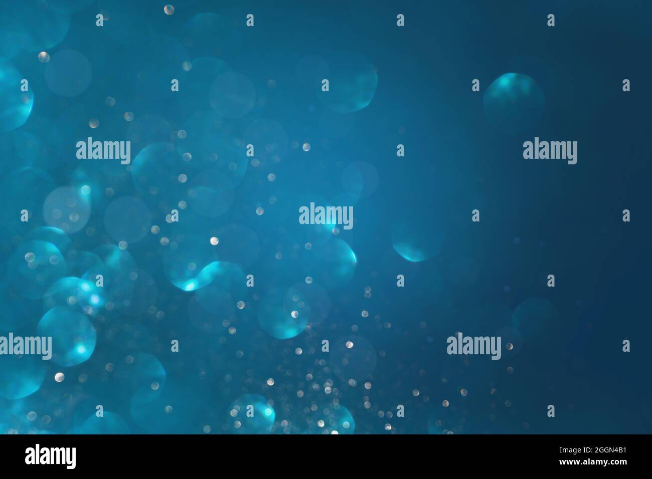 Blue dark navi bokeh background Stock Photo - Alamy