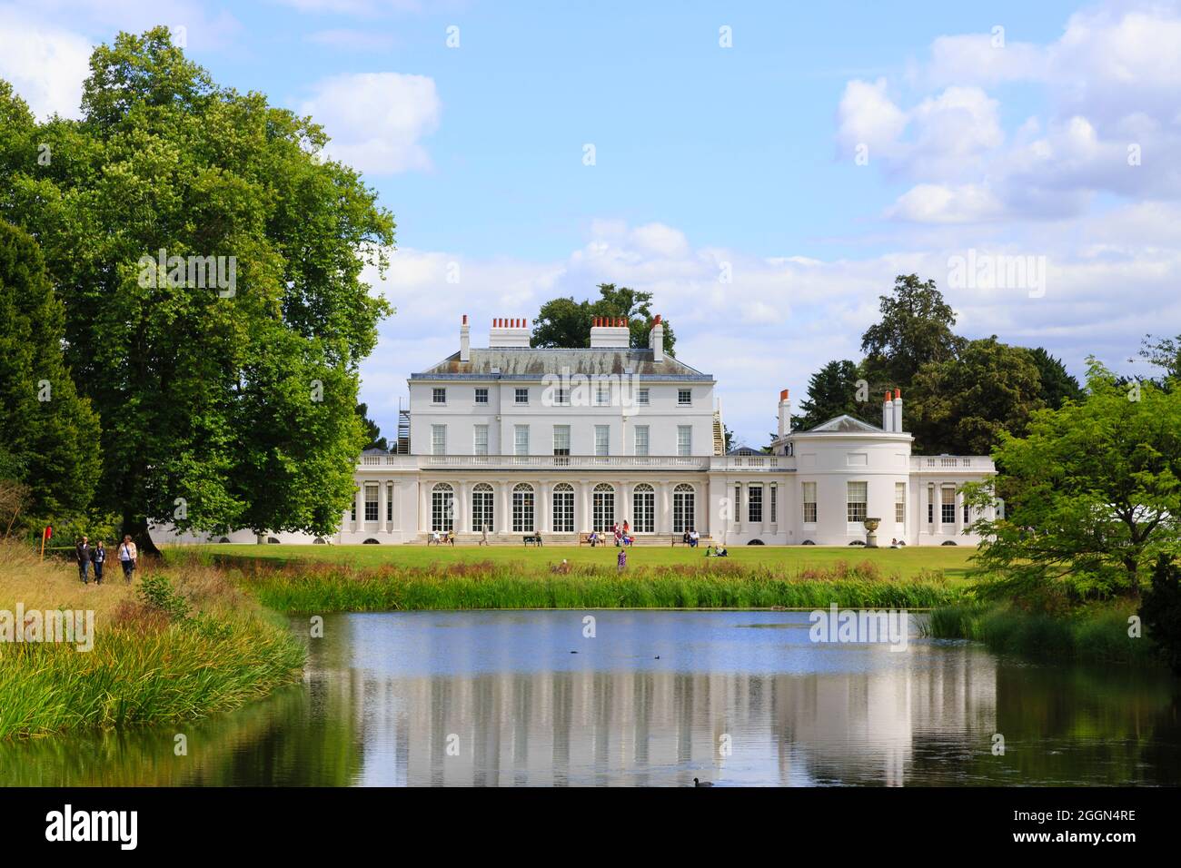 Frogmore House, Frogmore Estate, Windsor, Berkshire, UK with ...