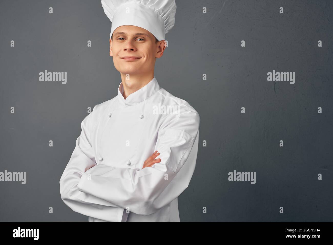 male chef professionals restaurant kitchen cooking dark background ...