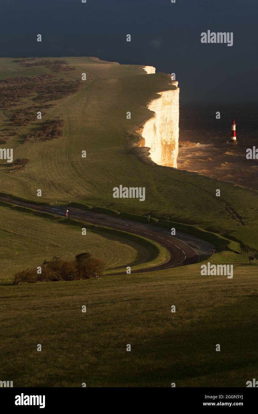 Beachy head coastal road hi-res stock photography and images - Alamy