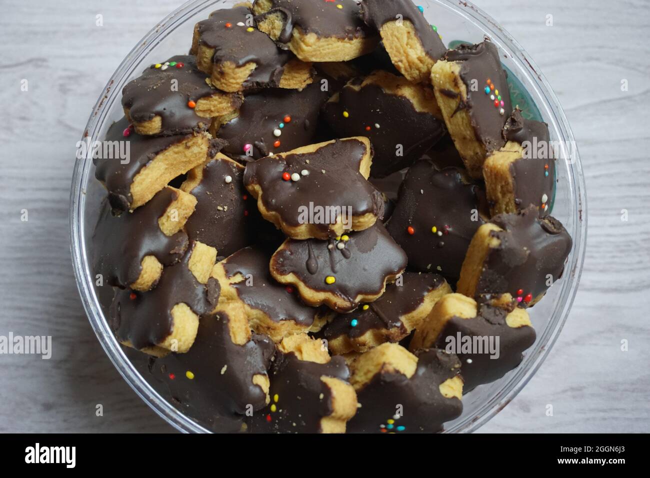 Indonesian traditional cookies with a natural background Stock Photo ...