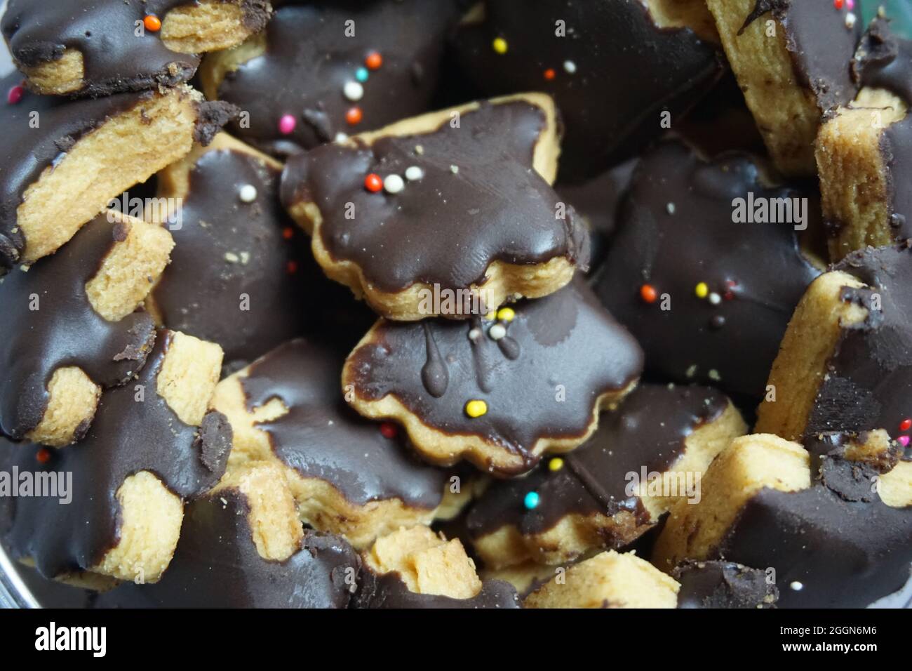 Indonesian traditional cookies with a natural background Stock Photo ...