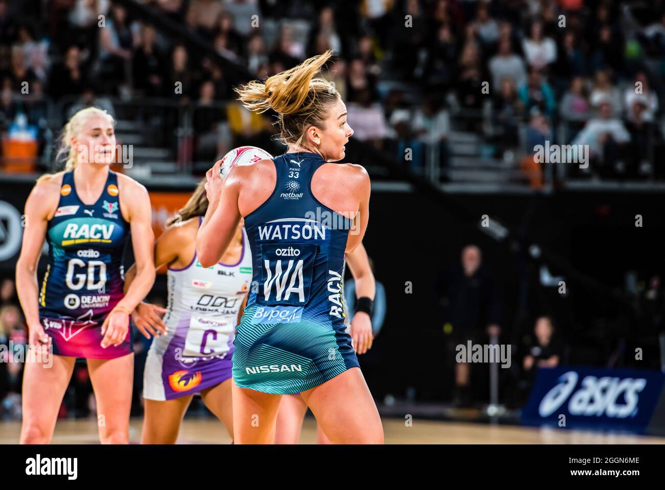 Melbourne, Australia. 15th Feb, 2015. Elizabeth Watson in action during ...
