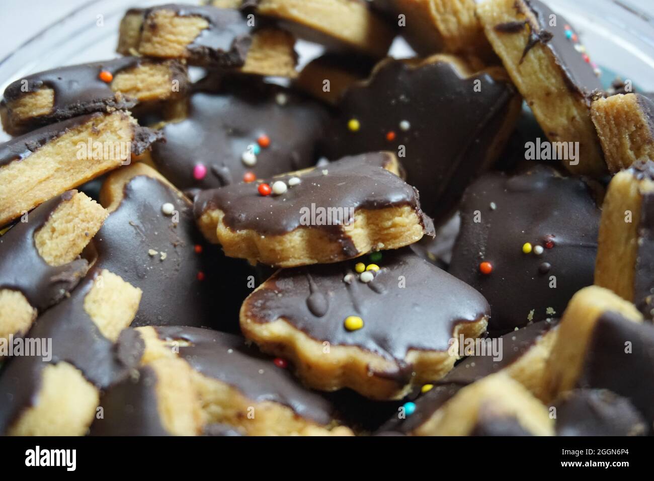 Indonesian traditional cookies with a natural background Stock Photo ...
