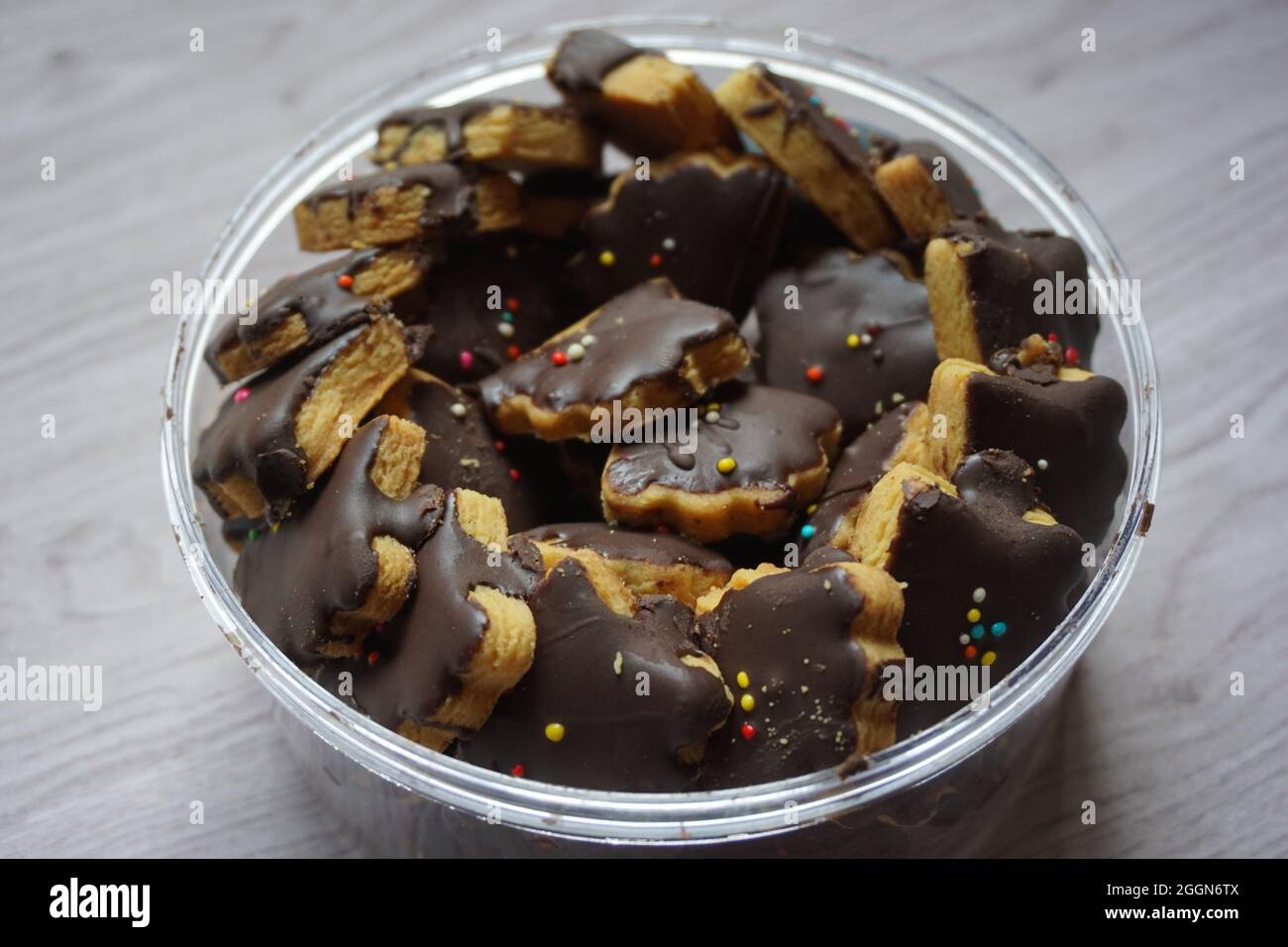 Indonesian traditional cookies with a natural background Stock Photo ...
