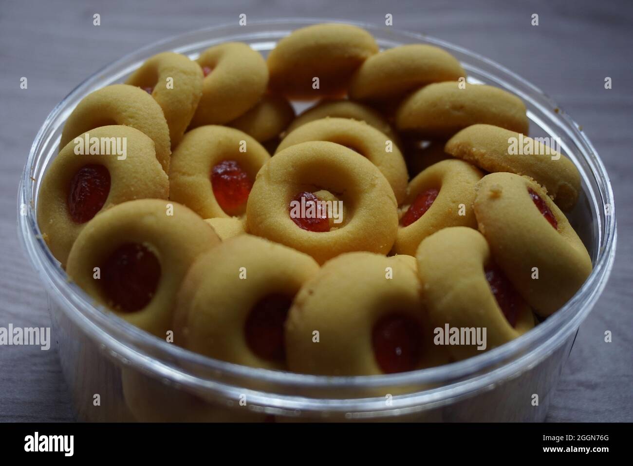 Indonesian traditional cookies with a natural background Stock Photo ...