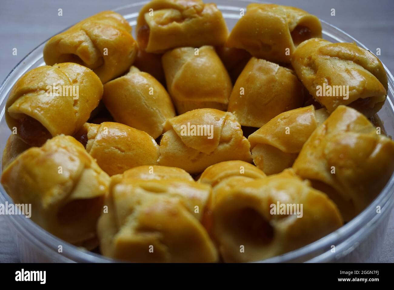 Indonesian traditional cookies with a natural background Stock Photo ...