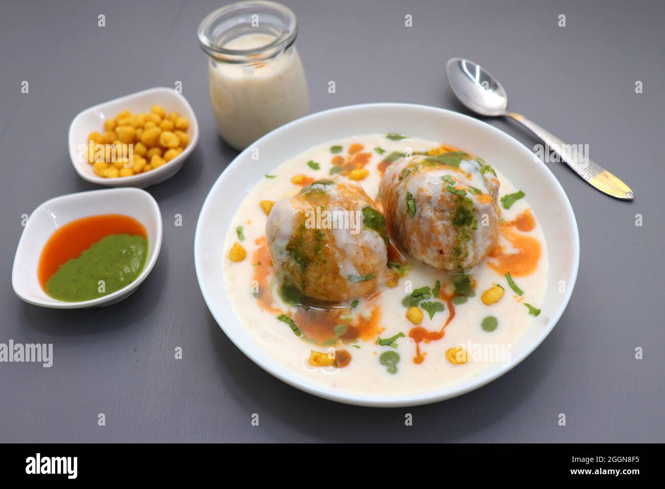 Dahi Bhalla or Dahi Vada is a type of chaat dish from India. It is ...