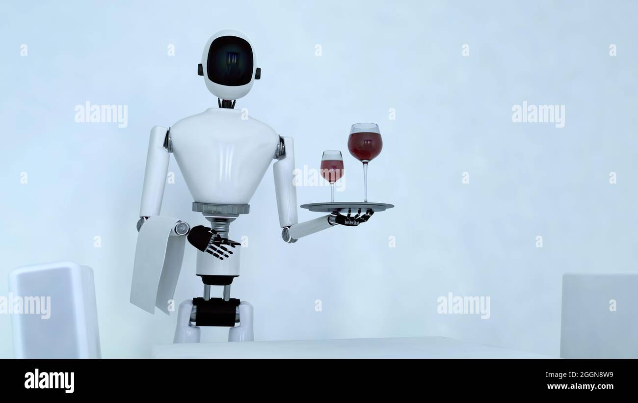 Service robot hi-res stock photography and images - Alamy
