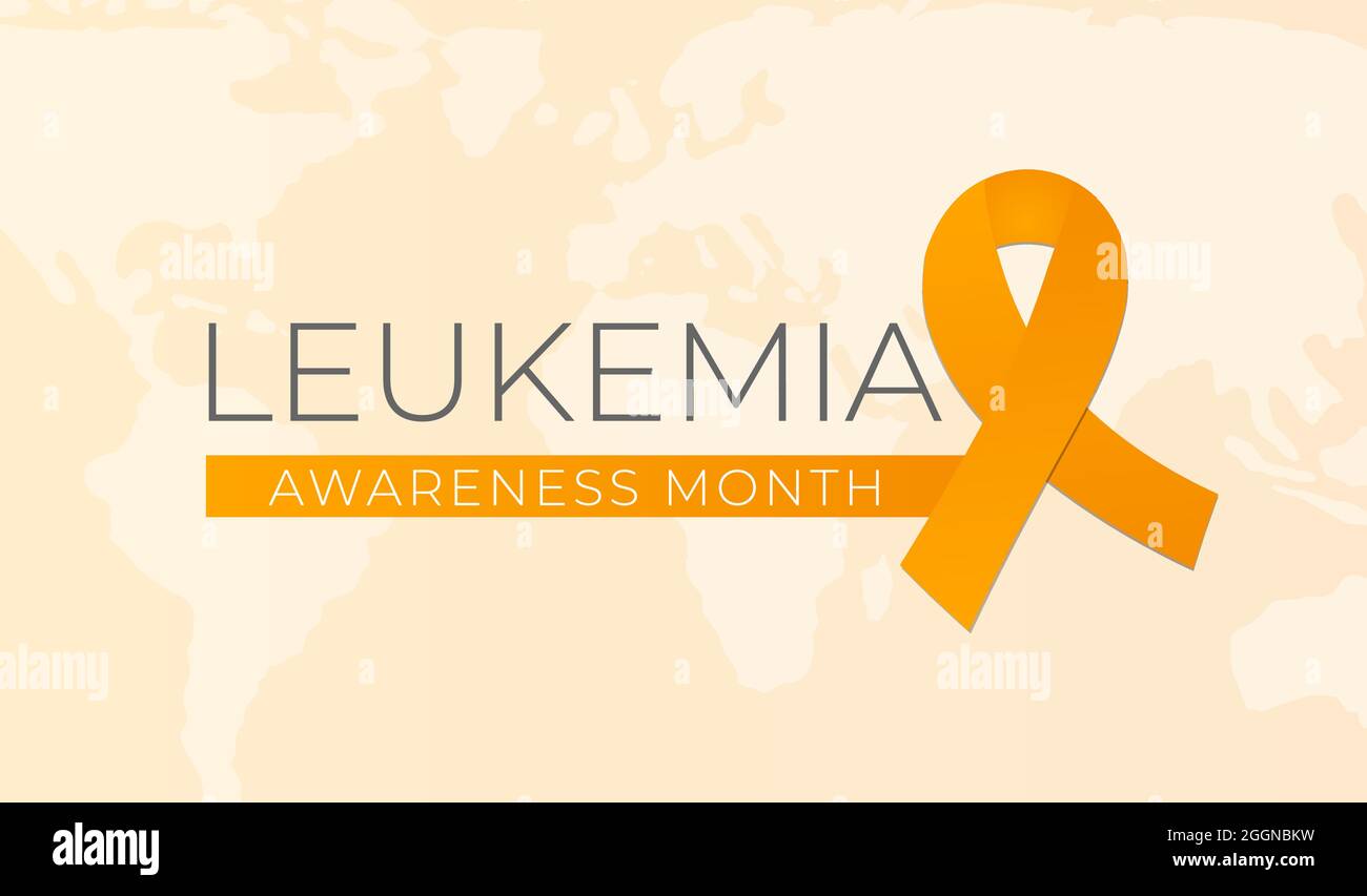 Leukemia Cancer Awareness Month Background Illustration Stock Vector ...