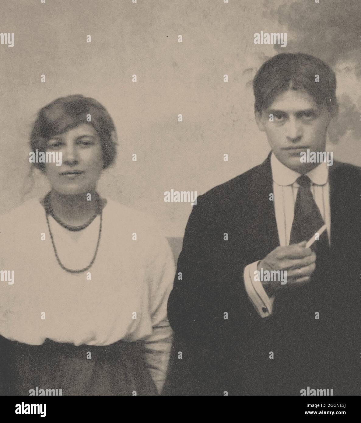 Xenia Boguslavskaya (1892-1973) and Ivan Puni (1892-1956). Museum ...