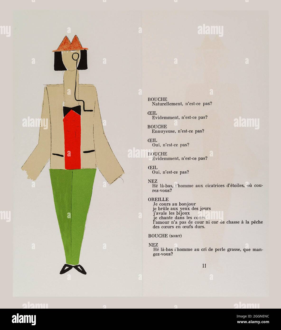 Illustration for "The Gas Heart (Le Coeur à Gaz)" by Tristan Tzara ...