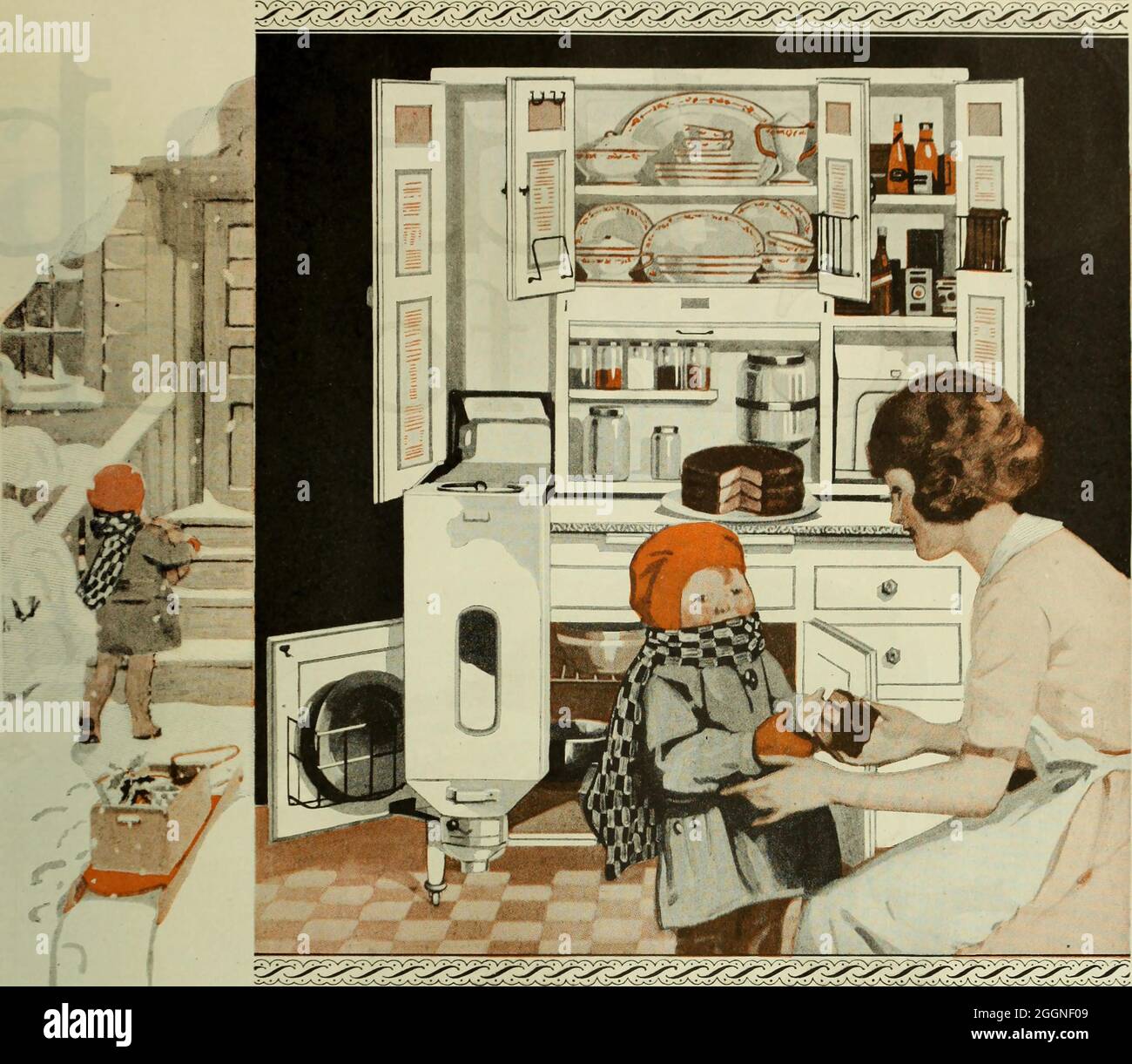 Kitchen Advertising From The Saturday Evening Post. Museum: PRIVATE ...
