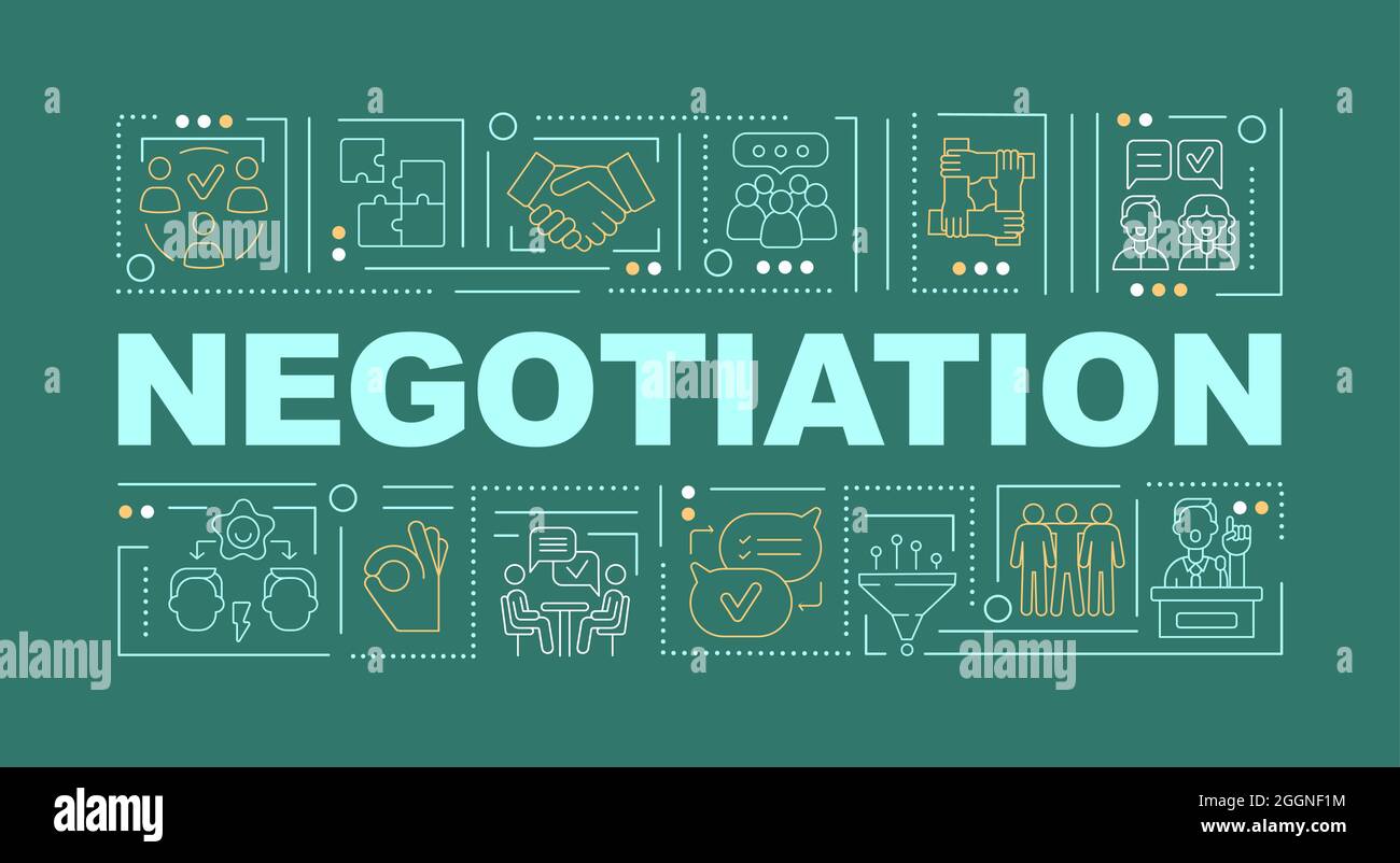 Negotiation word green concepts banners Stock Vector Image & Art - Alamy Negotiation word green concepts banners Stock Vector Image & Art - Alamy